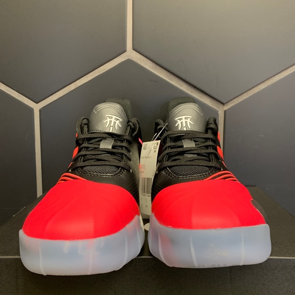 adidas | Shoes | Adidas Tmac Millennium Core Black Red Shoe | Poshmark